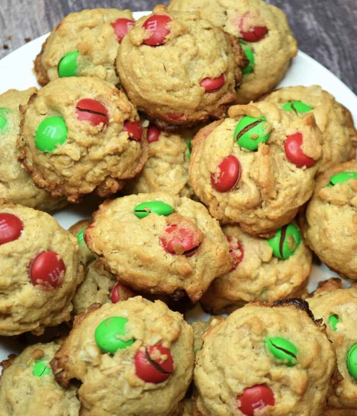 Mini Monster Cookies with Big Flavor - Jersey Girl Cooks