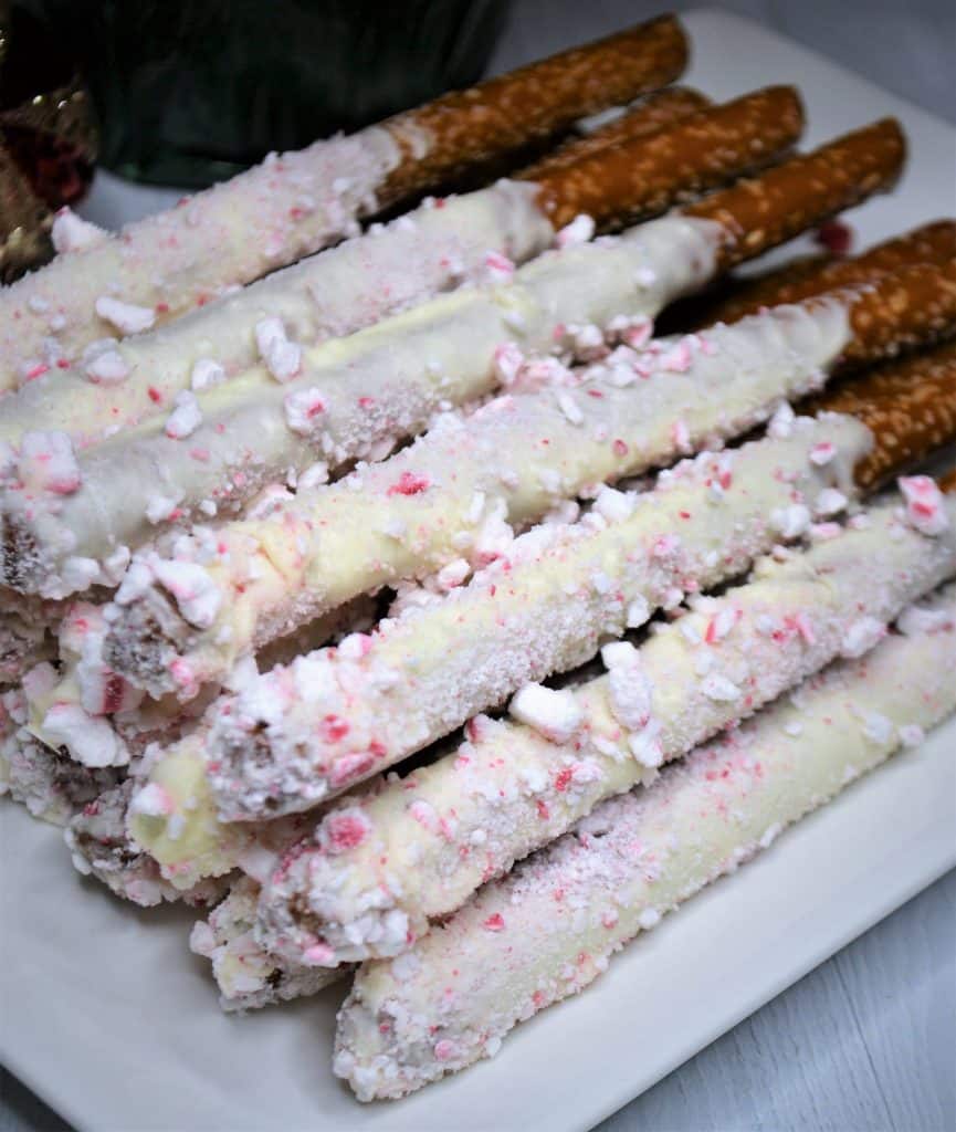 Chocolate Peppermint Pretzels - Jersey Girl Cooks