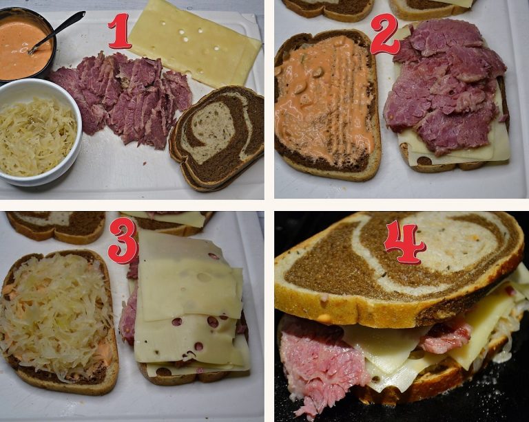 Classic Corned Beef Reuben Sandwich - Jersey Girl Cooks