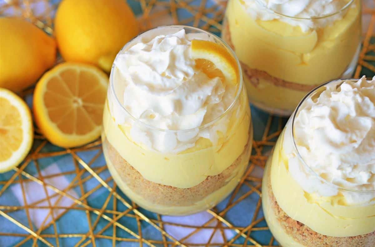 Lemon Dessert Cups