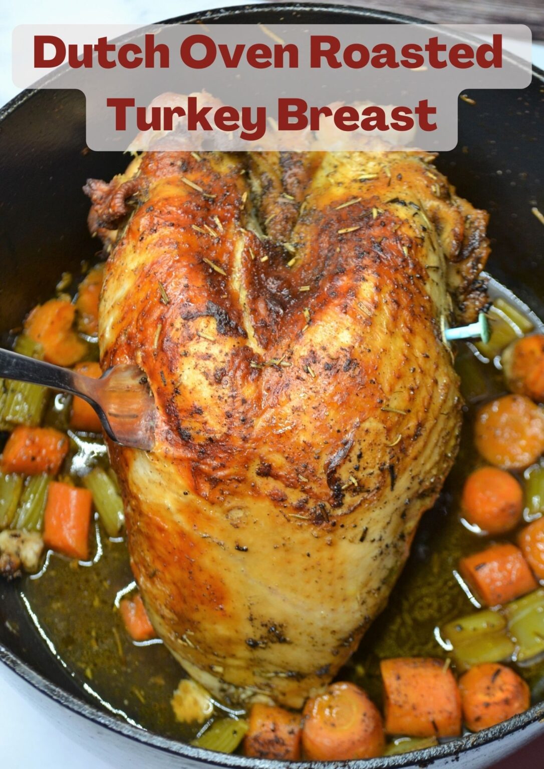 Dutch Oven Turkey Breast - Jersey Girl Cooks