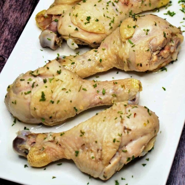 How to Boil Chicken Legs - Jersey Girl Cooks