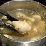 How to Boil Chicken Legs - Jersey Girl Cooks