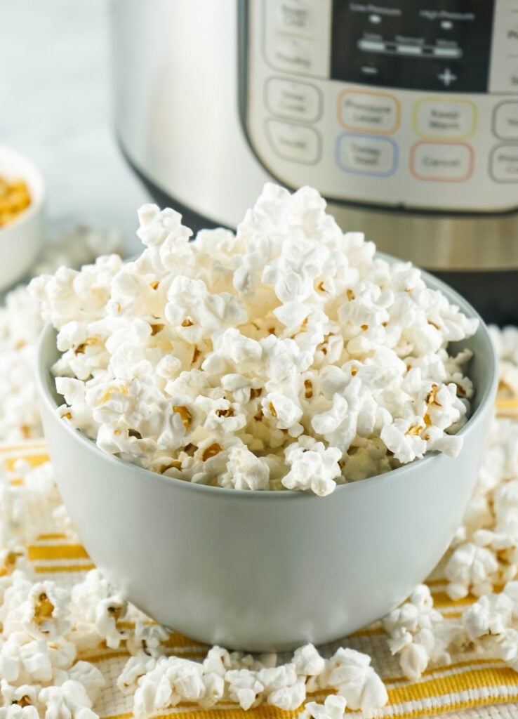 How To Make Instant Pot Popcorn - Jersey Girl Cooks
