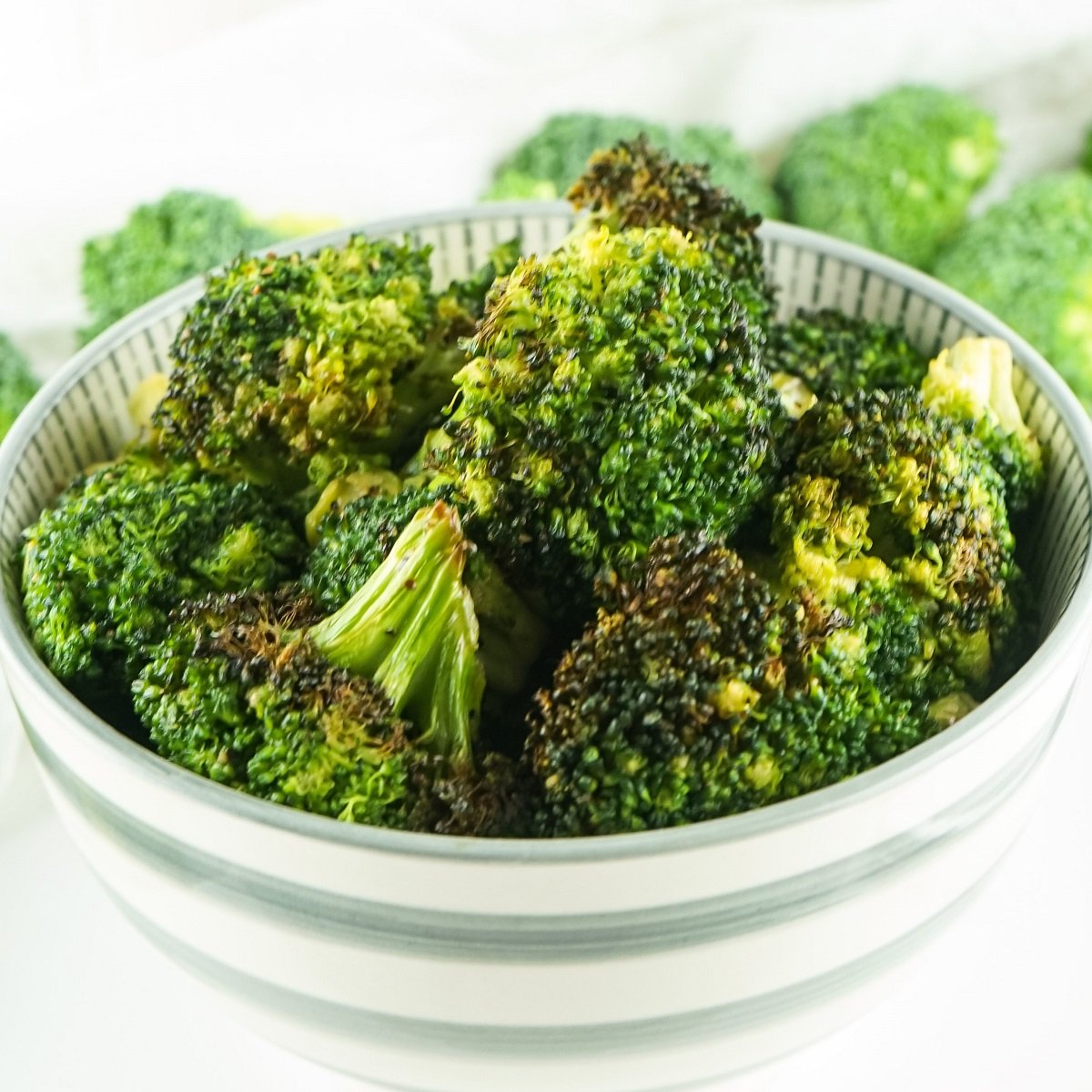 How to Cook Broccoli in the Air Fryer - Jersey Girl Cooks