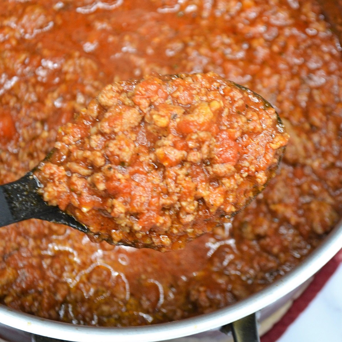 The Best Easy Italian Meat Sauce Recipe - Jersey Girl Cooks