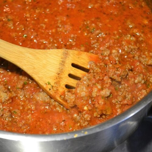 The Best Easy Italian Meat Sauce Recipe - Jersey Girl Cooks