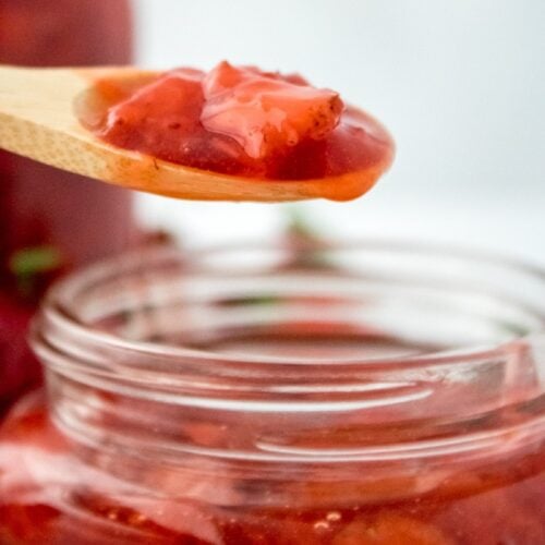 Homemade Strawberry Preserves Recipe (No Pectin) - Jersey Girl Cooks