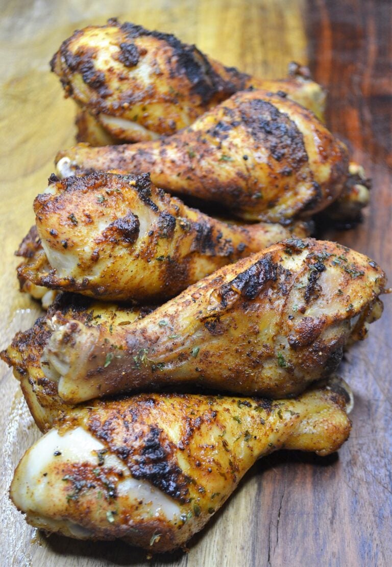 The Best Oven Baked Chicken Legs - Jersey Girl Cooks