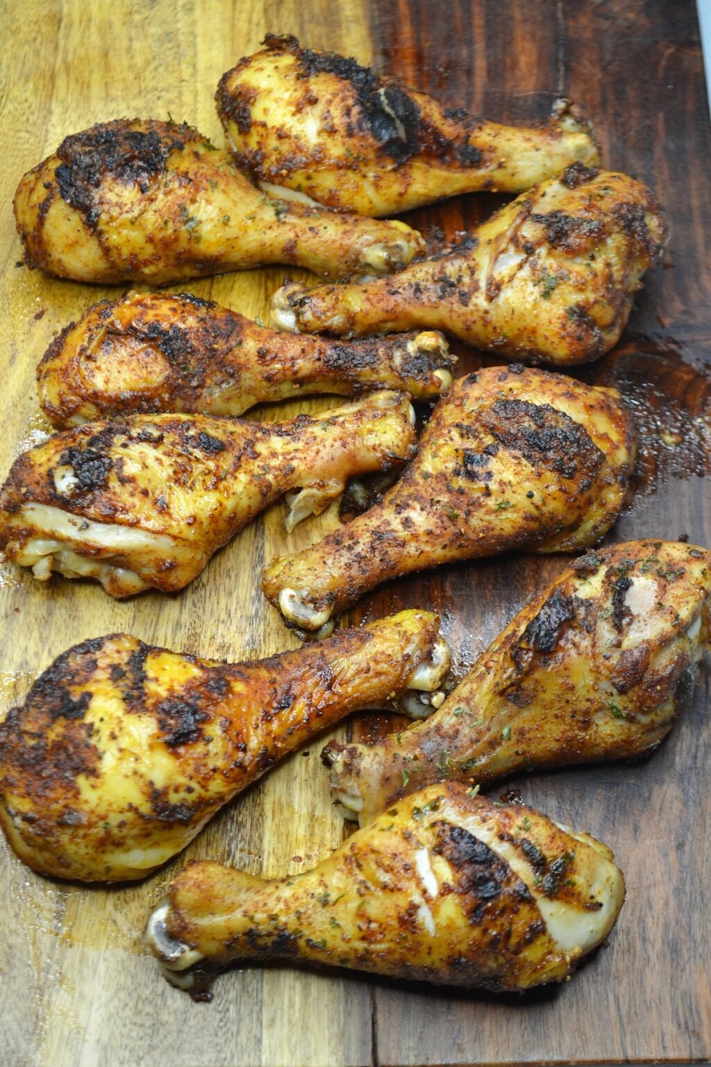 The Best Oven Baked Chicken Legs - Jersey Girl Cooks