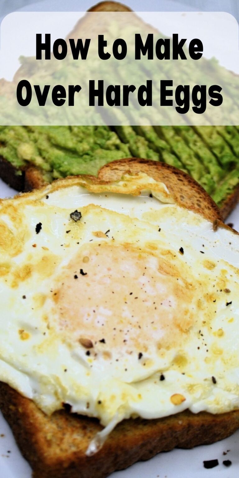 How To Make Eggs Over Hard - Jersey Girl Cooks