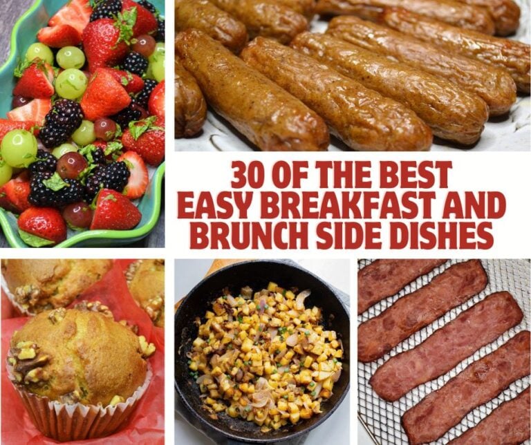 30 Easy Breakfast and Brunch Side Dish Recipe Ideas - Jersey Girl Cooks