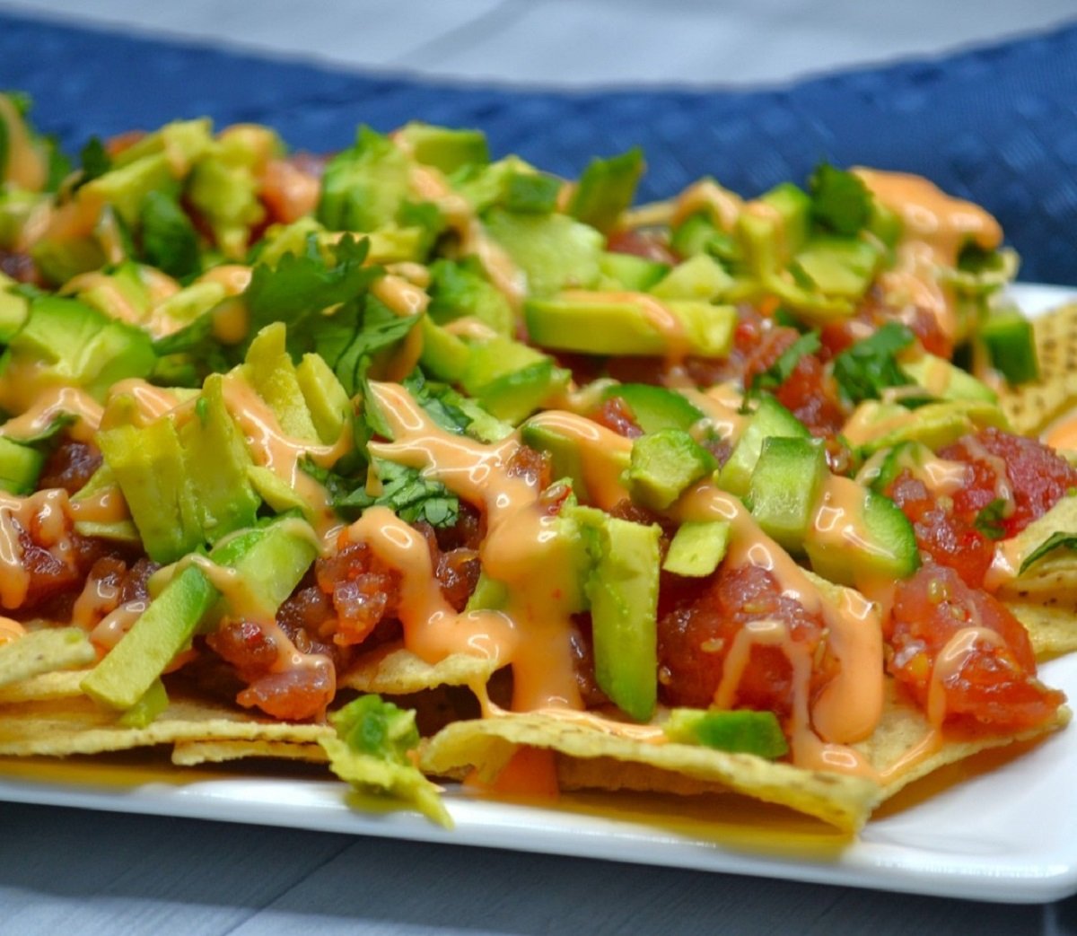 The Best Tuna Nachos Recipe - Jersey Girl Cooks