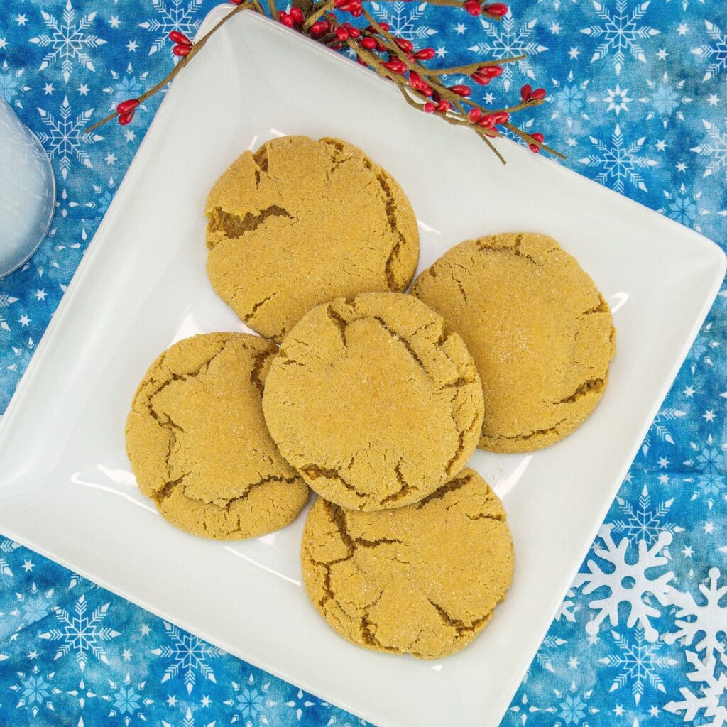 Old Fashioned Ginger Snap Cookies - Jersey Girl Cooks