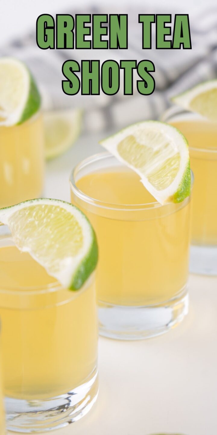 Green Tea Shots - Jersey Girl Cooks