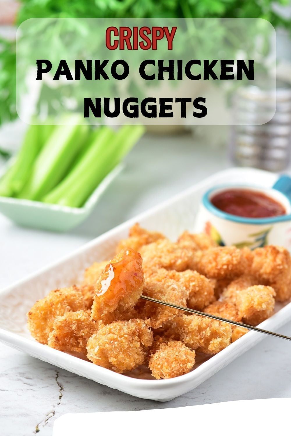 Crispy Panko Chicken Nuggets - Jersey Girl Cooks