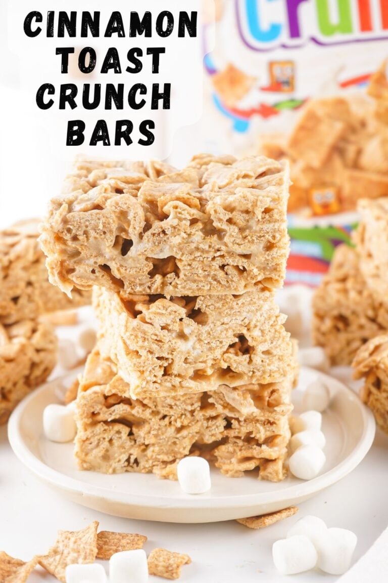 Cinnamon Toast Crunch Bars - Jersey Girl Cooks