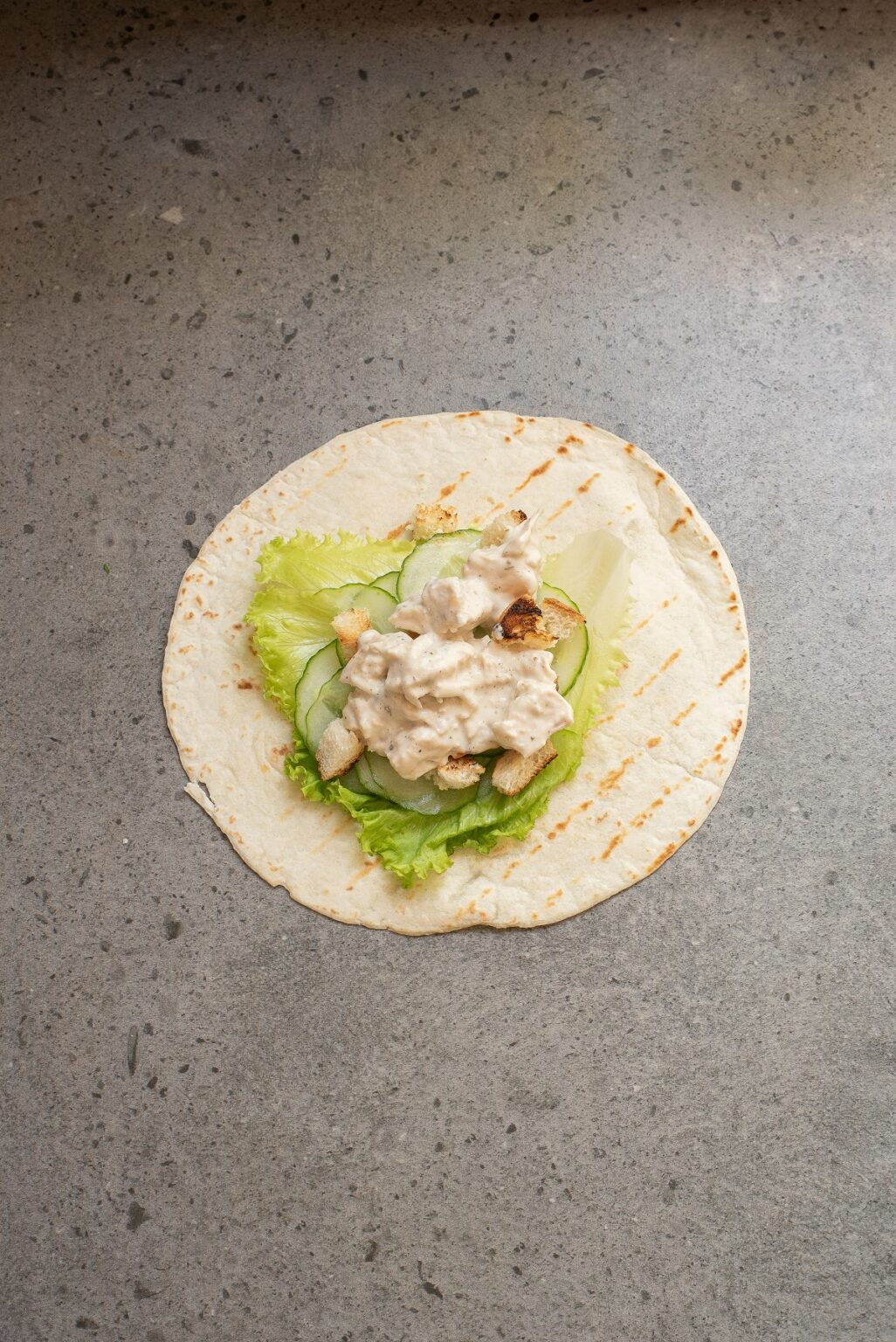 Chicken Caesar Salad Wraps - Jersey Girl Cooks