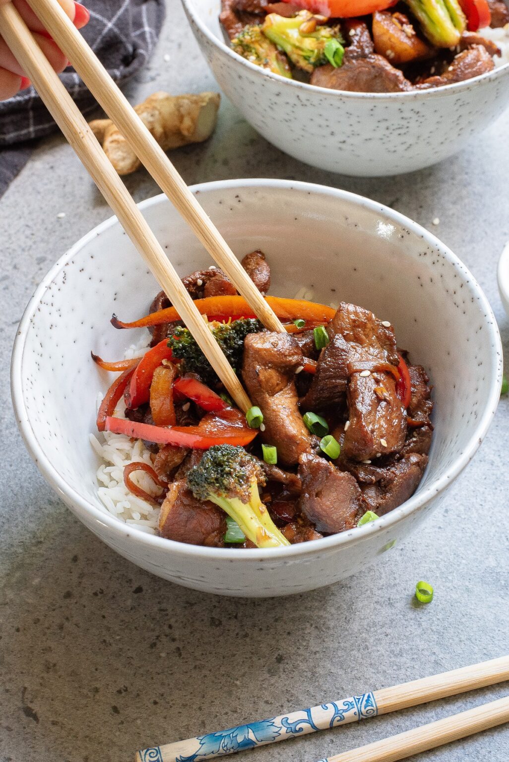 Easy Pork Stir Fry - Jersey Girl Cooks