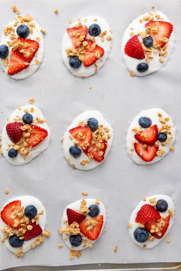 Easy Frozen Yogurt Bites - Jersey Girl Cooks