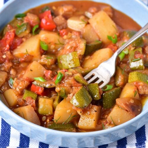 Easy One-Pot Vegetable Stew Recipe - Jersey Girl Cooks