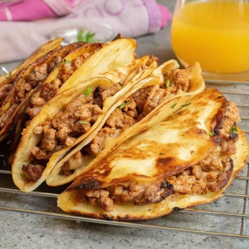 Crispy Beef Tacos - Jersey Girl Cooks