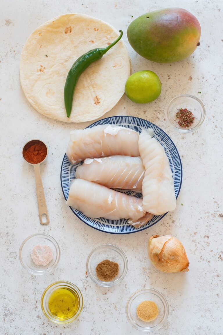 Fresh Fish Tacos with Mango Salsa - Jersey Girl Cooks