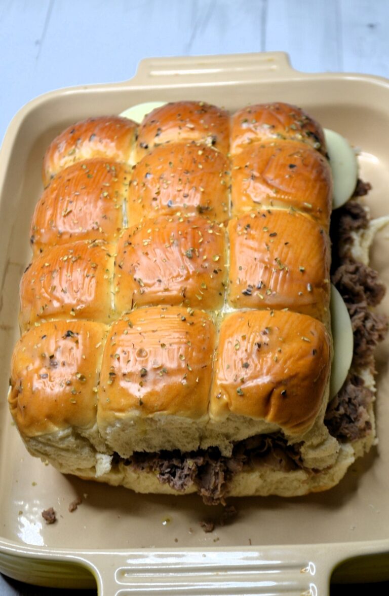 Philly Cheesesteak Sliders - Jersey Girl Cooks